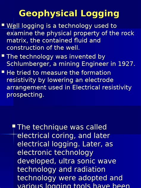 Ch 5 Geophysical Logging Pdf Atoms Atomic Nucleus
