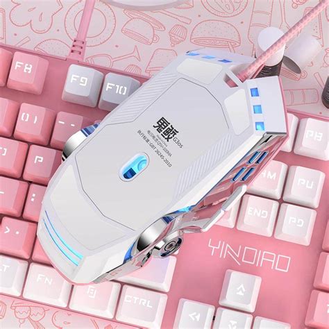 Pink Series Model Sakura Pink G3os Optical Macro Key Office Gaming