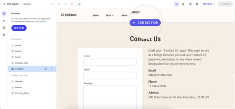 different layouts you can achieve modifying the columns section