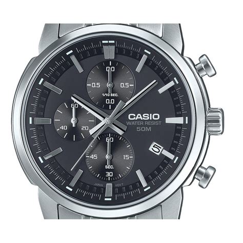Casio Standard Analog Chronograph Mtp E510d 1a1v Mens Watch