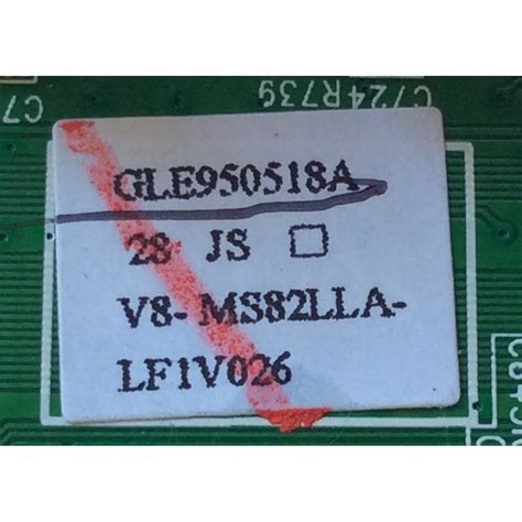 MAIN / TCL V8-MS82LLA-LF1V026 / GLE950518A / MS82L / 40-OMS82L-MAB2LGV8 ...