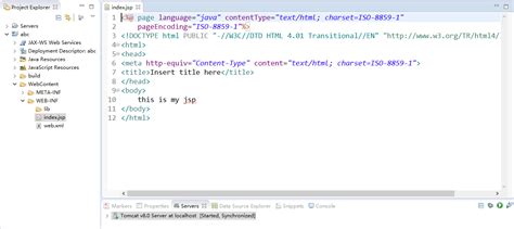 Eclipse中，可以打开tomcat首页，但打不开自己写的jsp页面java Csdn问答