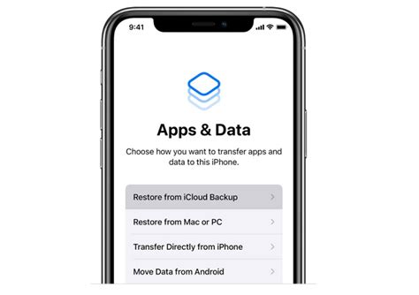 Where Is Apps And Data Screen On Iphone And How To Get To It