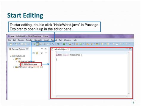 Ppt Eclipse Ide Tutorial For Java Powerpoint Presentation Free Download Id1583773