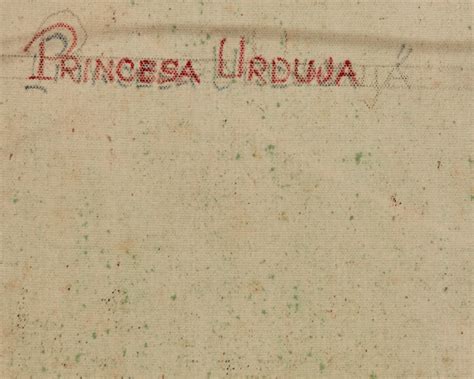 Lot Fortunato Jervoso 1933 2006 Princesa Urduja 1982 Oil On