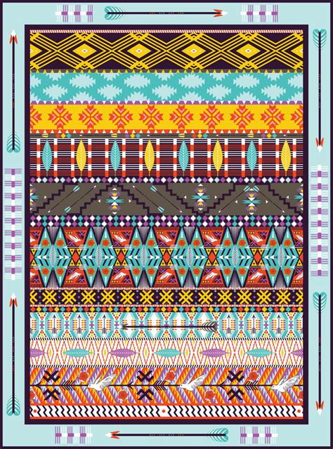 원활한 다채로운 기하학적 부족 벡터 Eps Ai Uidownload