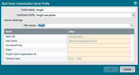 Configuring Palo Alto Authentication Portal For Pingid Pingid Administration Guide
