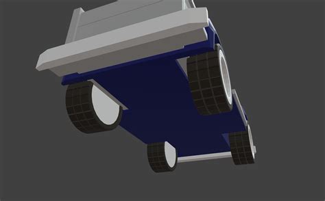 Low Poly Mini Pickup Truck