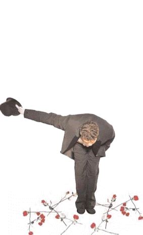 Taking A Bow Animated  Funny 