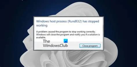 Windows Host Process Rundll Has Stopped Working Fix Rundll Error
