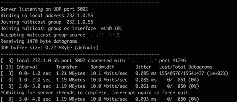 Source Specific Multicast With Iperf James Burnett