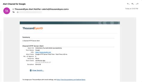 Getting Started With Alerts Thousandeyes Documentation