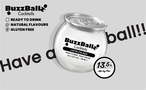 Buzzballz Cocktails Lotta Colada 200ml 135 Abv Pre Mixed