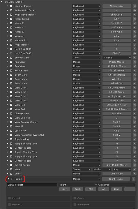 a proper keymap for blender released scripts and themes blender