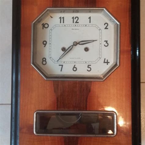 Часы настенные ОЧЗ Янтарь с боем СССР 1977 г в купить в Воронеже цена 800 руб продано 1