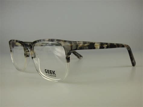 Geek Eyeglass Model Textbook