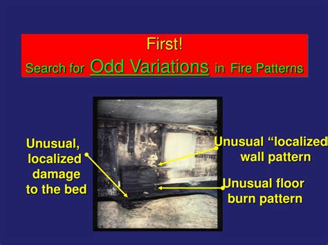 Ppt Fire And Arson Investigation Fire Patterns Associated With Ignitable Liquid Accelerants