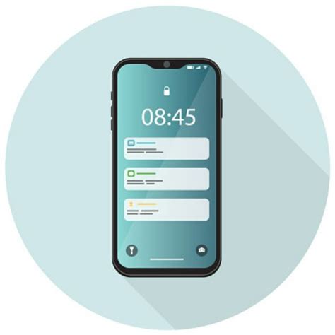 An Iphone With The Time Displayed On Its Screen Next To A Long Shadow