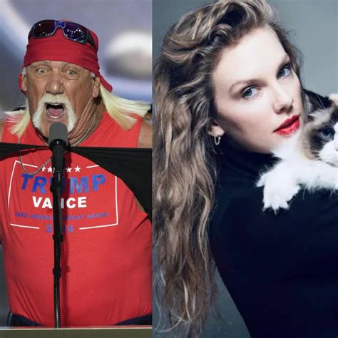 Its Not Every Day You See Taylor Swift And Hulk Hogan In The Same