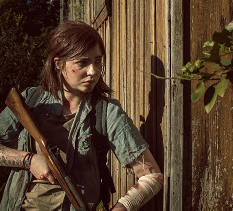 Косплей Элли из The Last of Us Part II