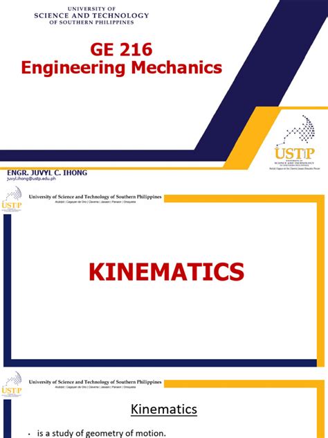 Kinematics Pdf Acceleration Kinematics