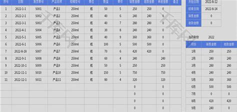 销售收款明细表excel模板 免费excel表格模板下载 千库网