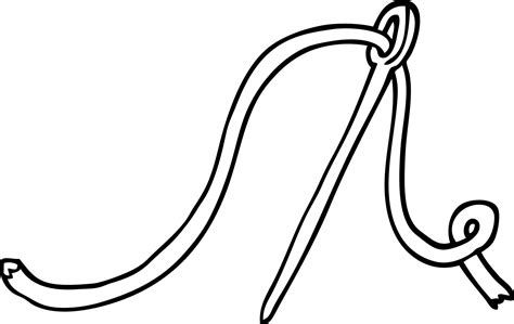 Cartoon Needle Drawing At Cherry Jones Blog