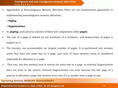 OS Memory Management PDF Operating Systems Computer Software And Applications
