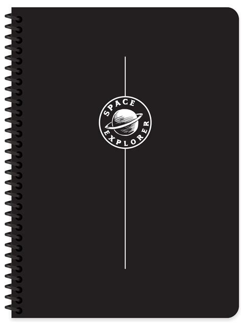 Ученическа тетрадка със спирала Keskin Color Space B5 80 листа широки редове асортимент