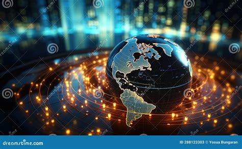 Data Visualization Digital Art Illustration Generative Ai Stock