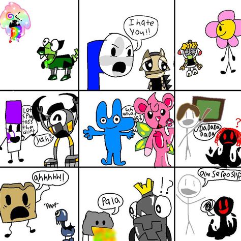 Mixels Meet Battle For Bfdi By Ashrose2021 On Deviantart