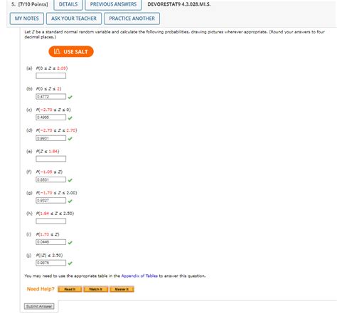 Solved Let Z Be A Standard Normal Random Variable And