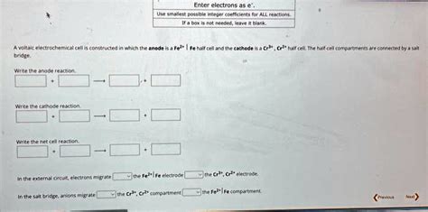 solved texts enter electrons as e use the smallest possible integer