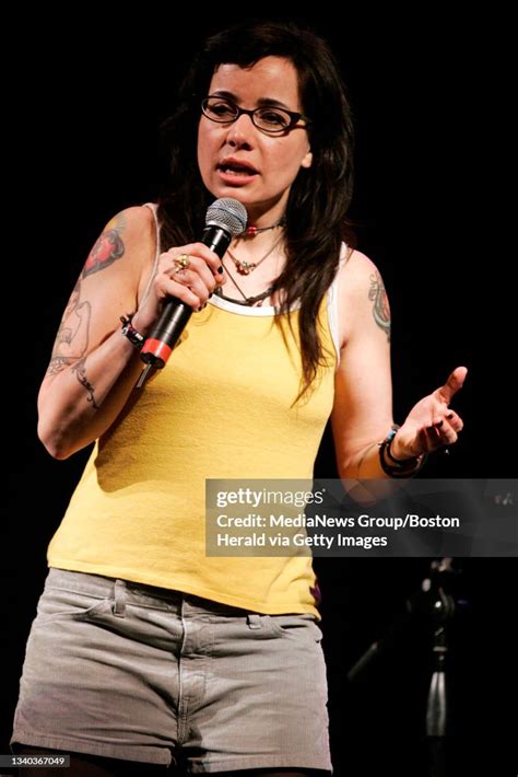 Comedian Janeane Garofalo Performs At The Somerville Theater As Part