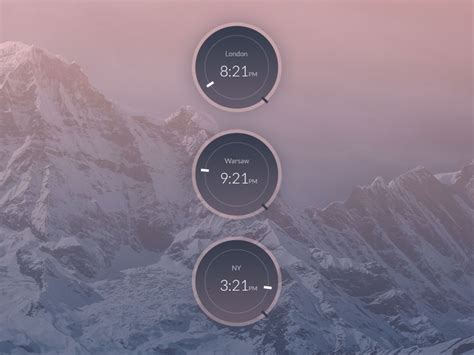 Clock Concept Concept Clock Concept Design
