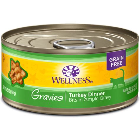 Wellness Turkey Gravies Canned Food For Adult Cats Whiskers Holistic