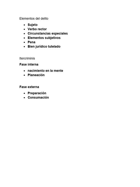 Elementos Del Delito Pdf