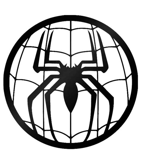 Spiderman Spider Logo Printable