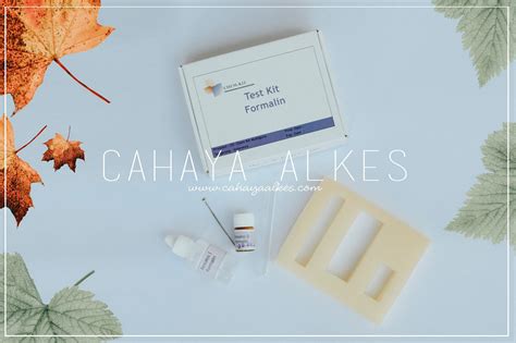Cara Penggunaan Test Kit Formalin ~ Test Kit Formalin Chemkit