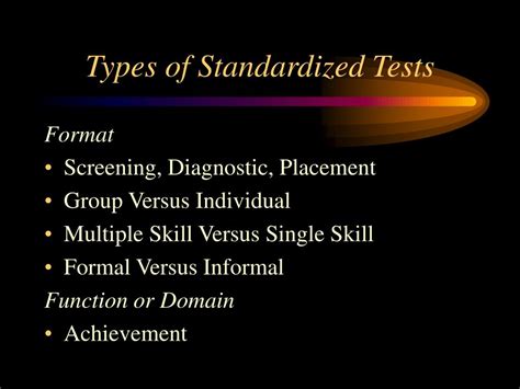 Ppt Standardized Testing Powerpoint Presentation Free Download Id 5090