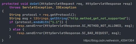 报错405： Method Get Is Not Supported By This Urlurl请求405 Csdn博客
