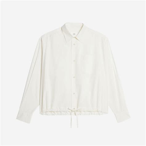 아미 셔츠 웨이스트 코드 내츄럴 화이트 Ami Kream