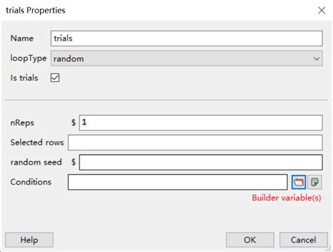 psychopy cannot load the xlsx builder psychopy