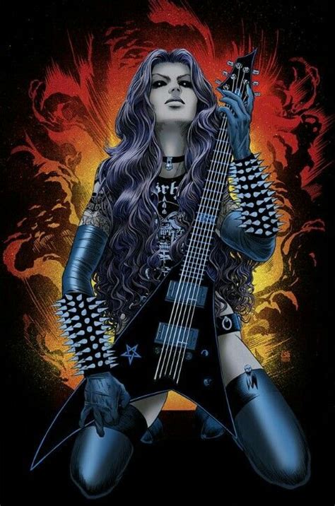 Female Metal Wallpaper
