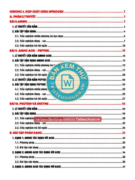 ChƯƠng 3 HỢp ChẤt ChỨa Nitrogen BẢn Hs Image Marked Pdf