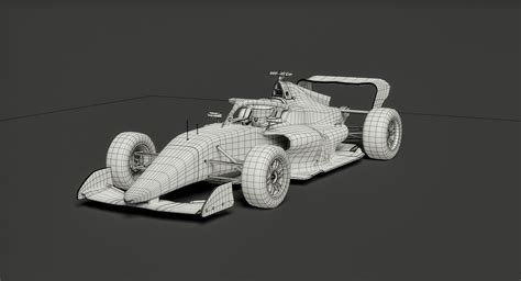 F1 Academy 2024 Tatuus F4 T 421 Race Car White Mockup 3d Model Turbosquid 2270849