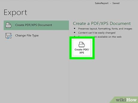 Comment Convertir Un Fichier Excel En PDF Avec Images