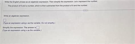 Solved Use The Expression Below To Answer The Questions Chegg