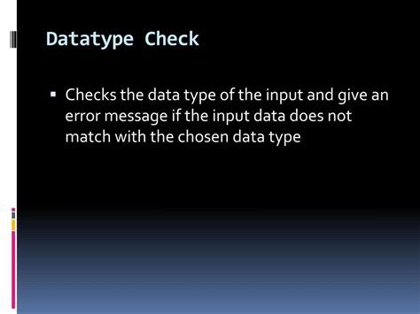 PPT DATA VALIDATION AND VERIFICATION PowerPoint Presentation Free Download ID