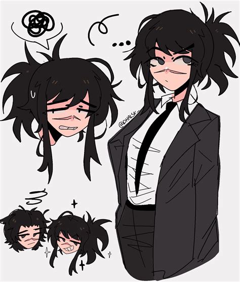 Tendou Michiko And Kurose Yuutarou Chainsaw Man Drawn By Dhalsk Danbooru